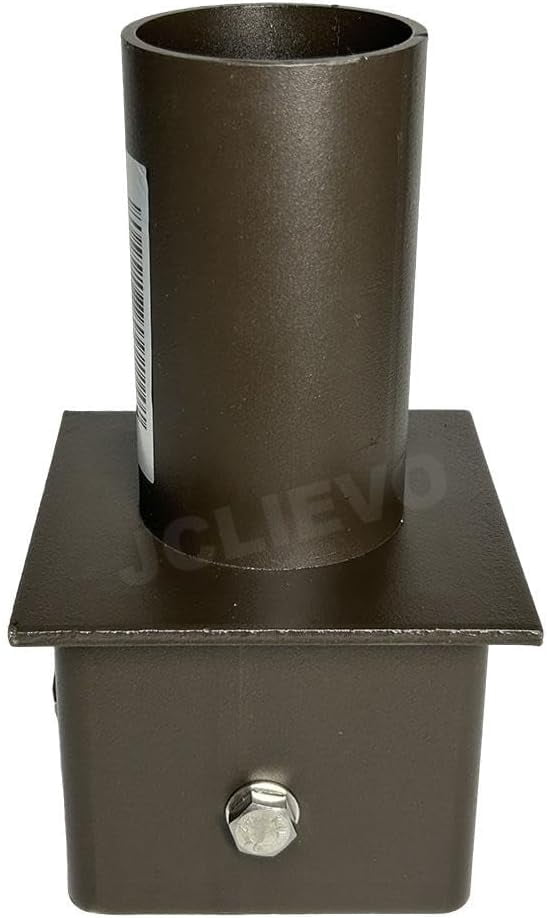 Tenon Adapter for 4 inch Square Poles,Inner Fit,2-3/8 inch Pole Top ...