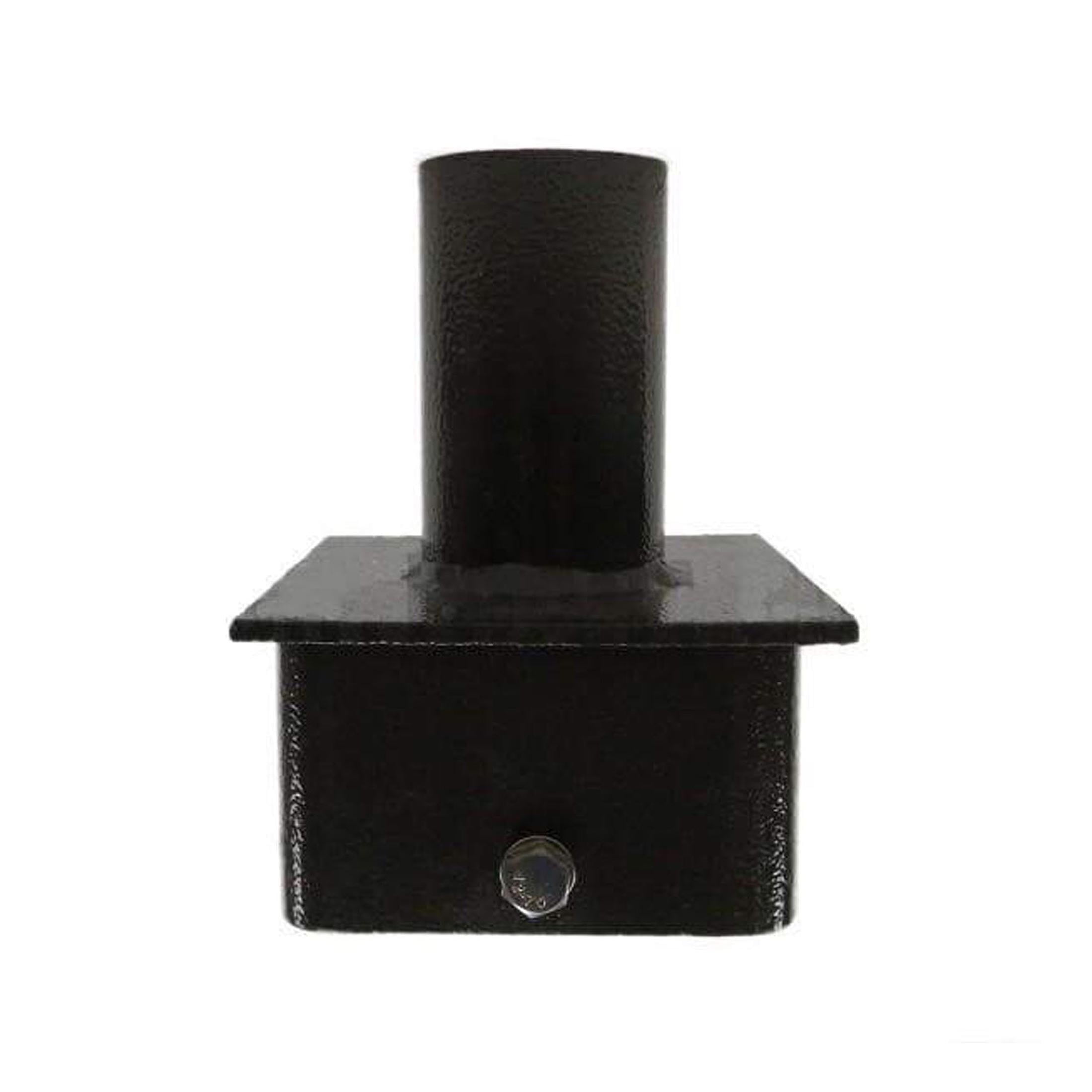 Tenon Adapter for 5inch Square Pole Light,Top Single Tenon for 2 3/8 Inch Slip Fit Mount ...