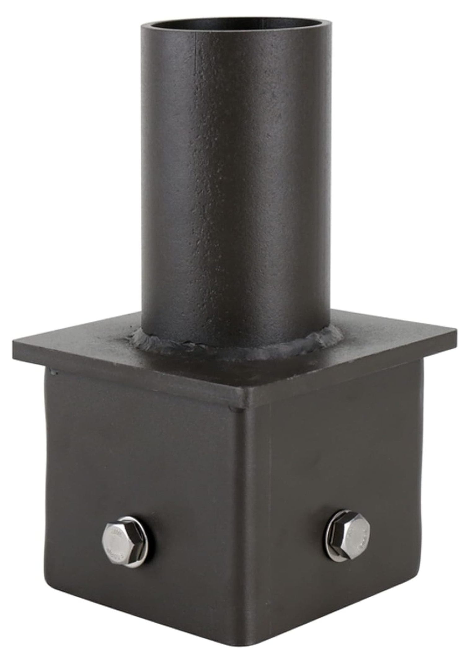 Tenon Adaptor for 4 inch OD Square Pole Top, Light Pole Adapter, 2.38 ...