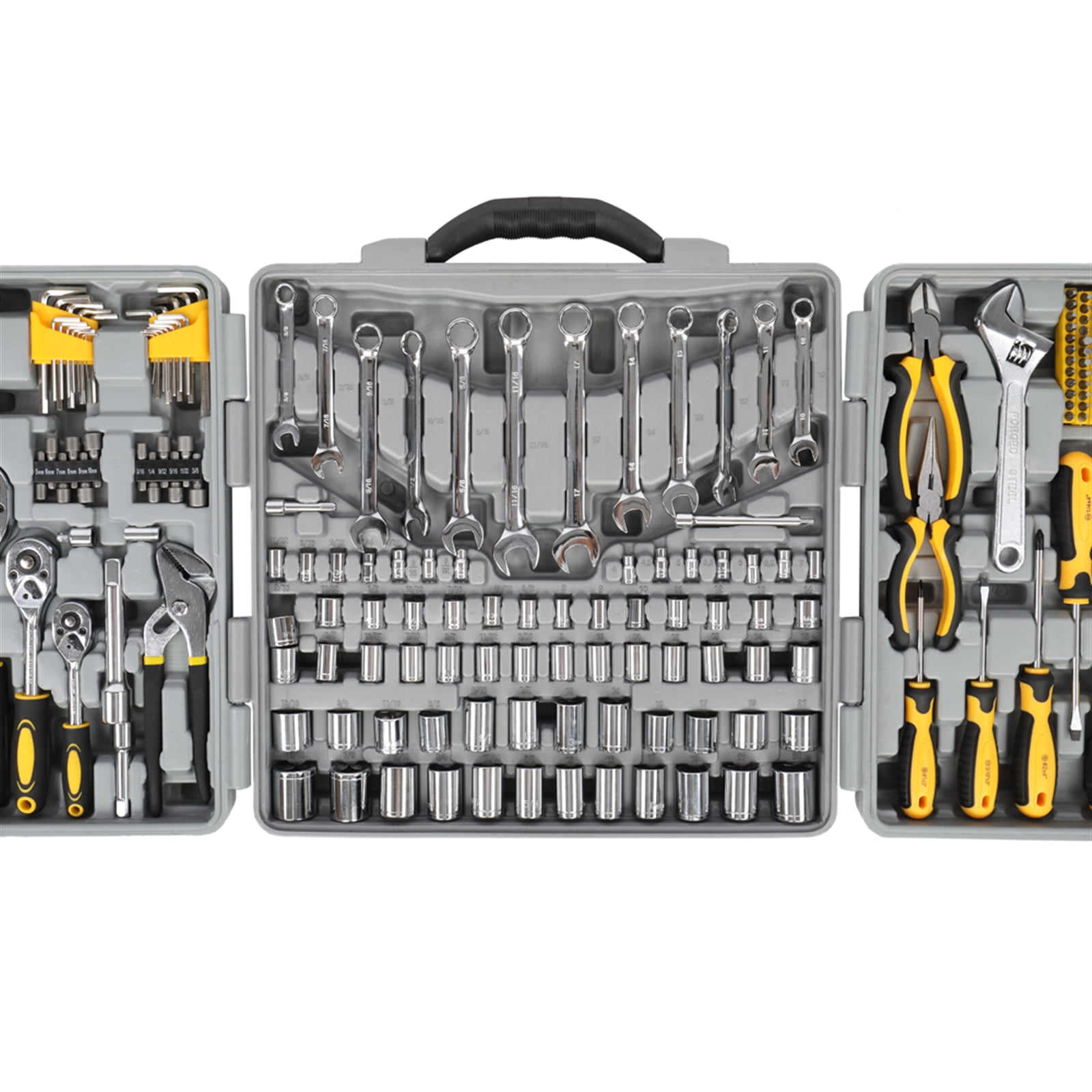 Tenozek 205 Piece Tool Set, General Household Hand Tool Kit, Auto ...