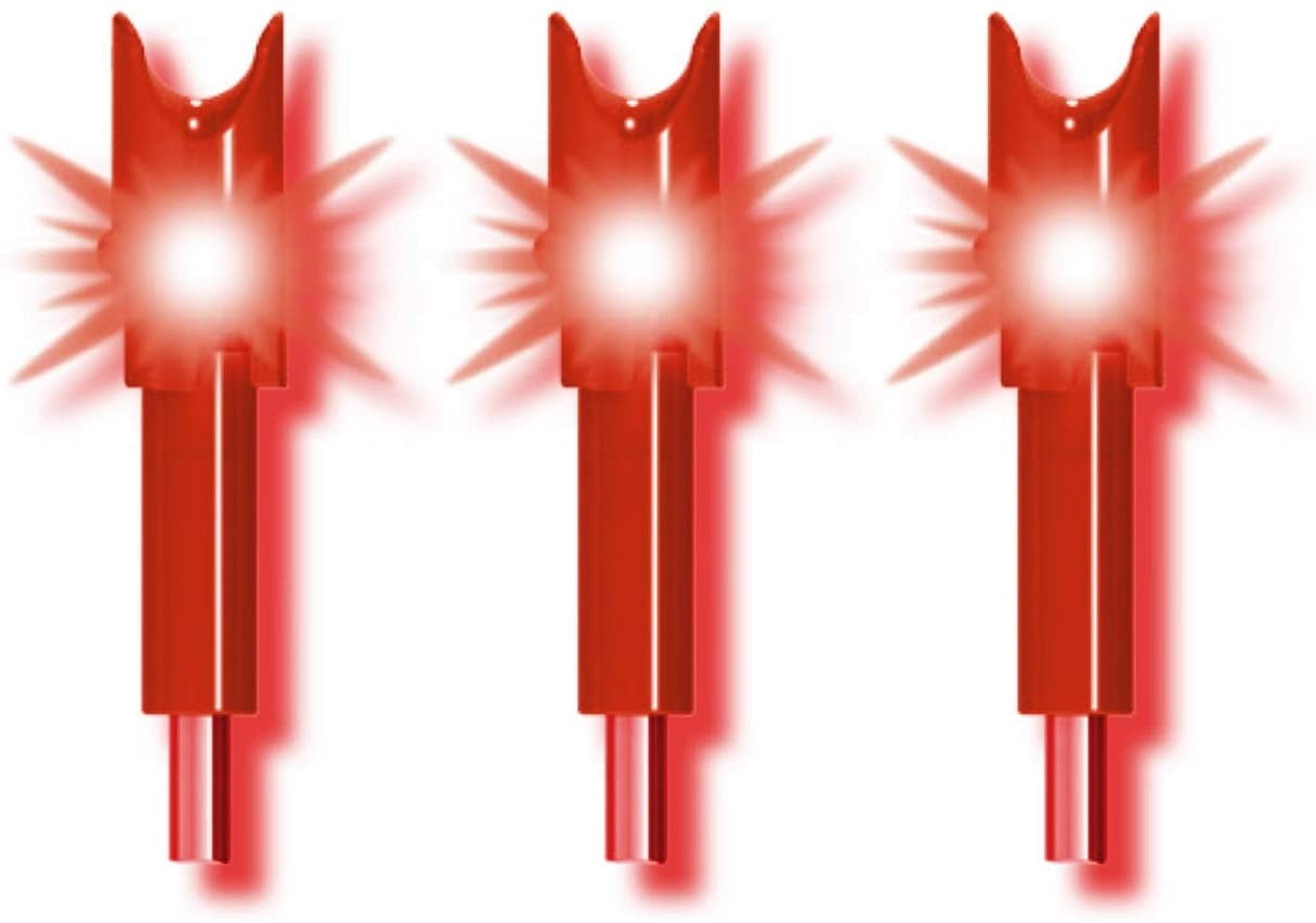 Tenpoint Alpha Brite Lighted Nock System Red .297 Diameter 3 Pack ...