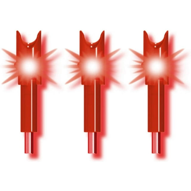 Tenpoint Alpha Brite Lighted Nock System Red .297 Diameter 3 Pack ...