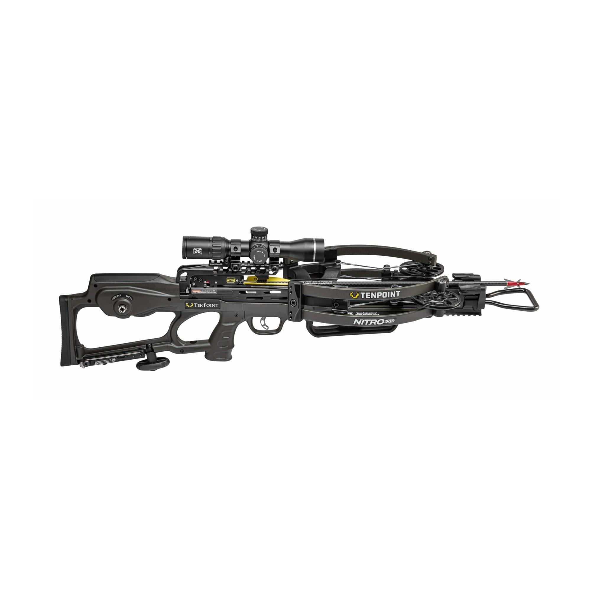 Tenpoint Nitro 505 Crossbow Package Acuslide Moss Green - Walmart.com