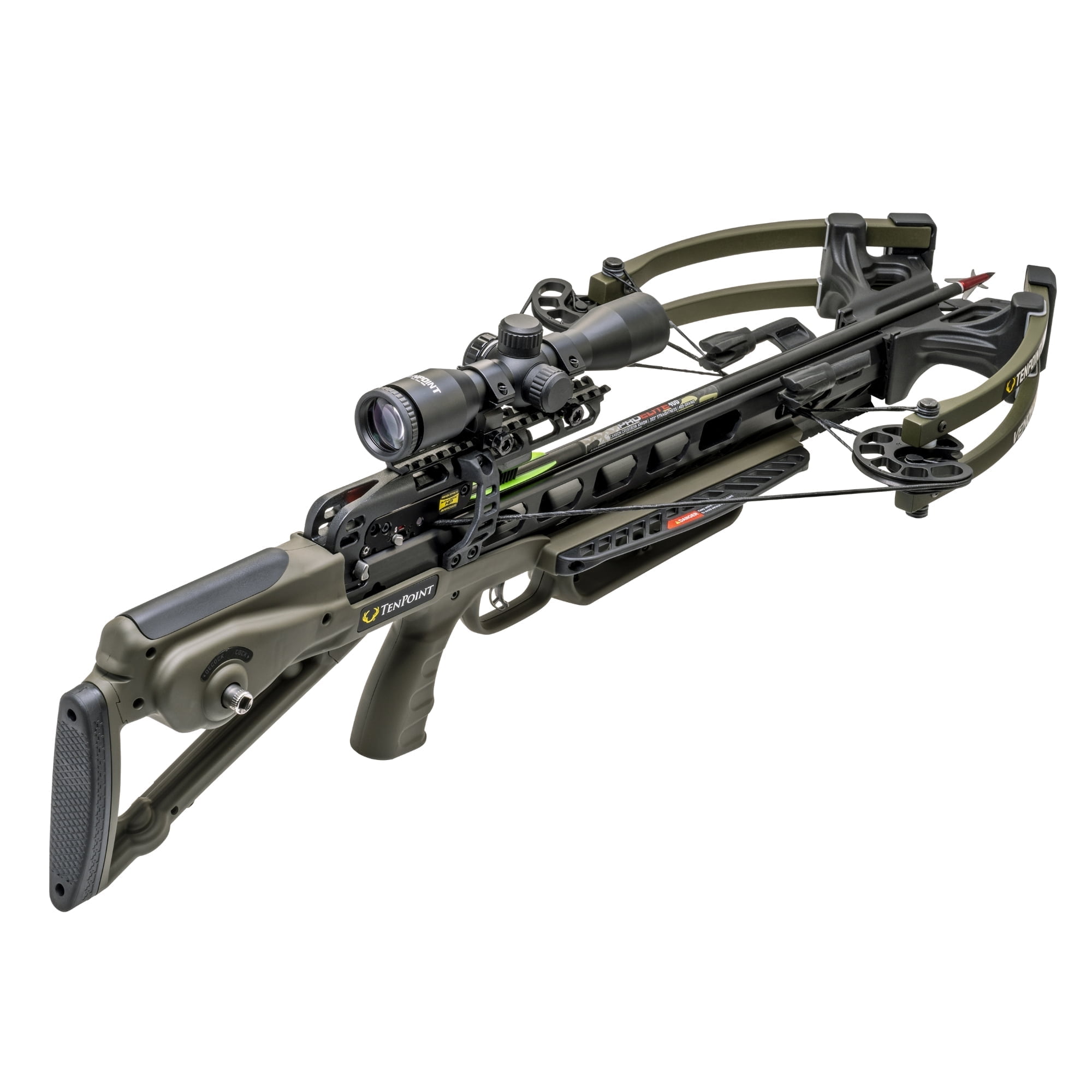TenPoint Venom X Archery Crossbow Package, Velocity Arrow Hunting ...