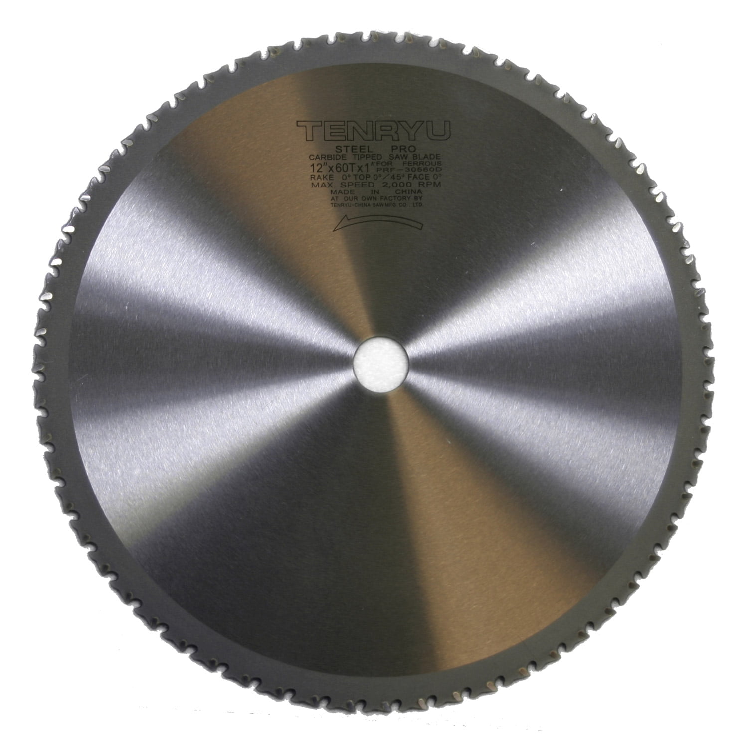 Tenryu PRF-30560D 12-inch Carbide Tipped Table Miter Saw Blade ...