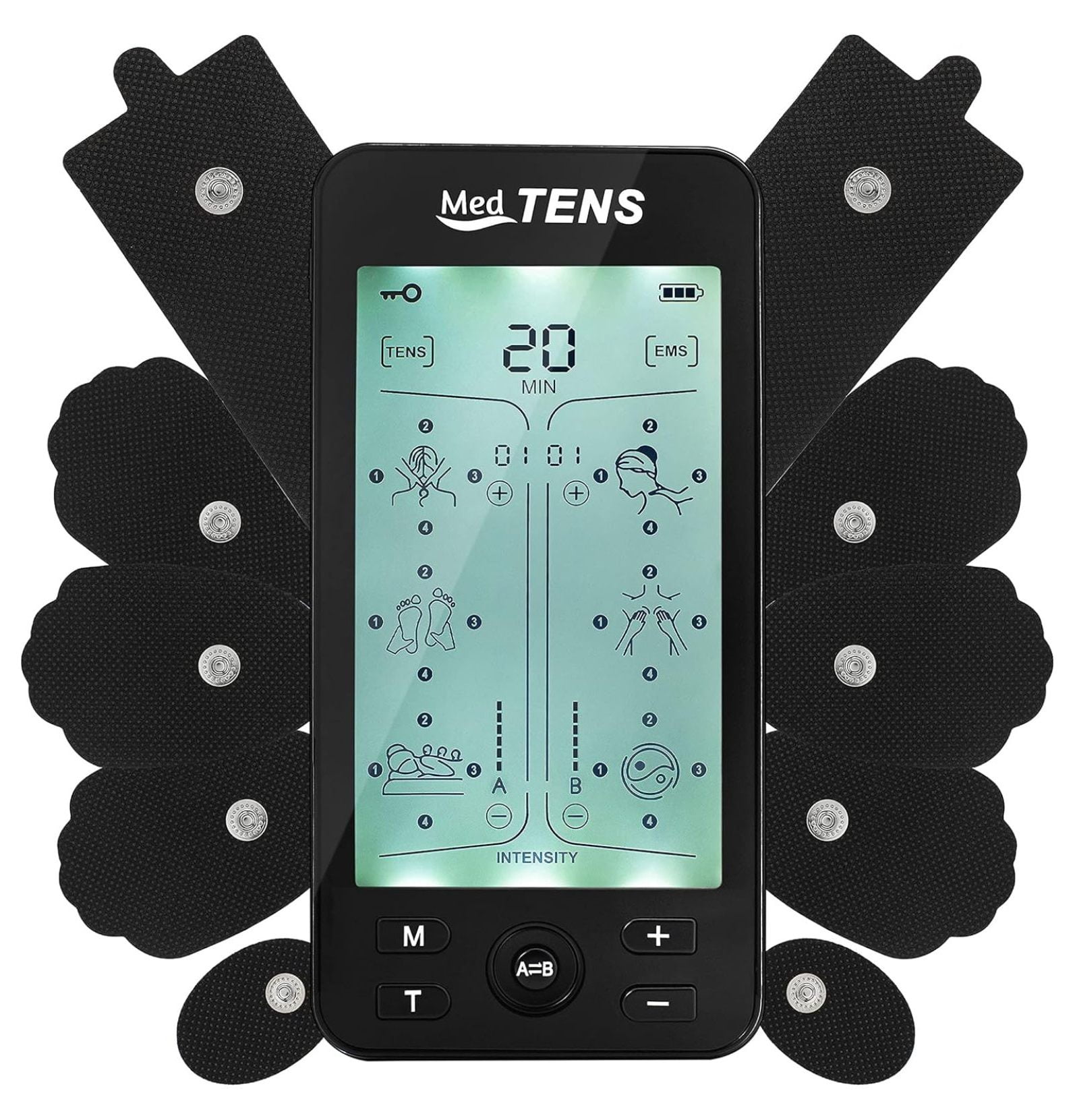 Tens Unit Machine Device 24 Massage Modes Newest Model Muscle ...