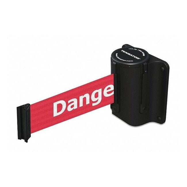 Tensabarrier Retractable Belt Barrier,Belt 13 ft. L 891-33-MAX-RI-C ...