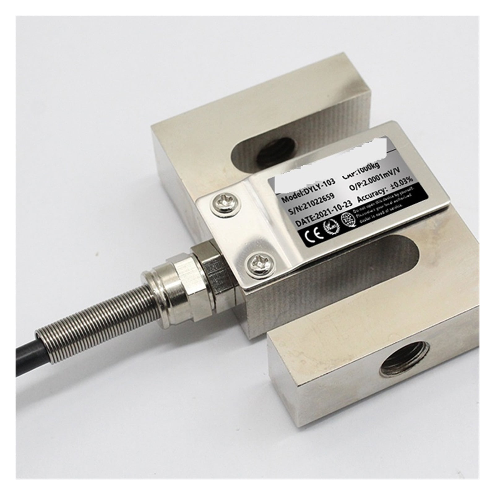 Tensile Pressure Force S-type Load Cell Weight Sensor Tension Stress ...