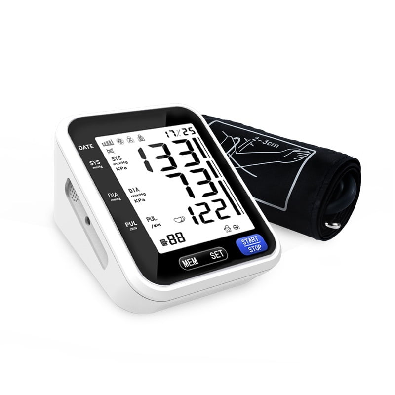 Tensimeter Digital Blood Pressure Machine Heart Rate Test Arm Blood ...