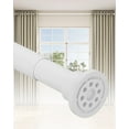 Tension Curtain Rod , 42 to 160 Inch, Extra Long Tension Rod for ...