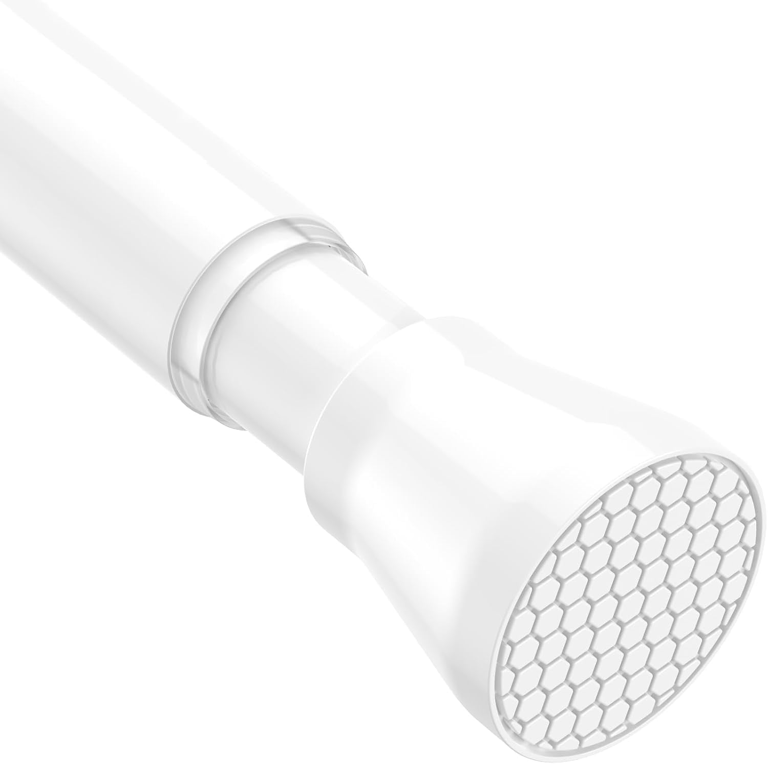 Tension Curtain Rod Adjustable Spring Tension Rods for Windows 28 to 48 ...