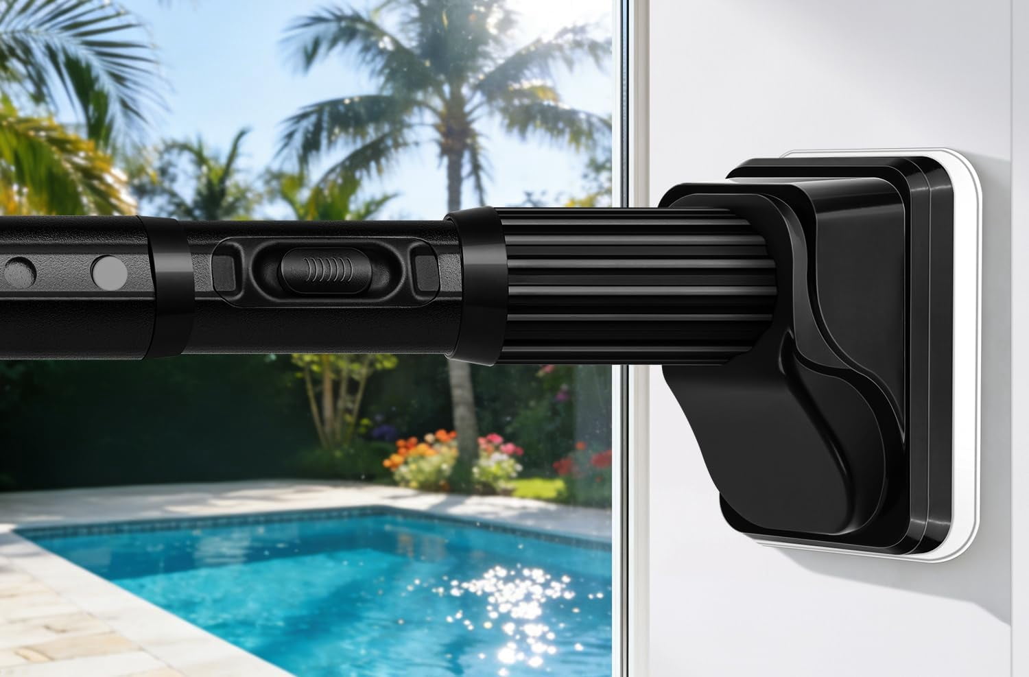 Tension Curtain Rod No Drilling 41-173 Inch Extra Long Heavy Duty ...