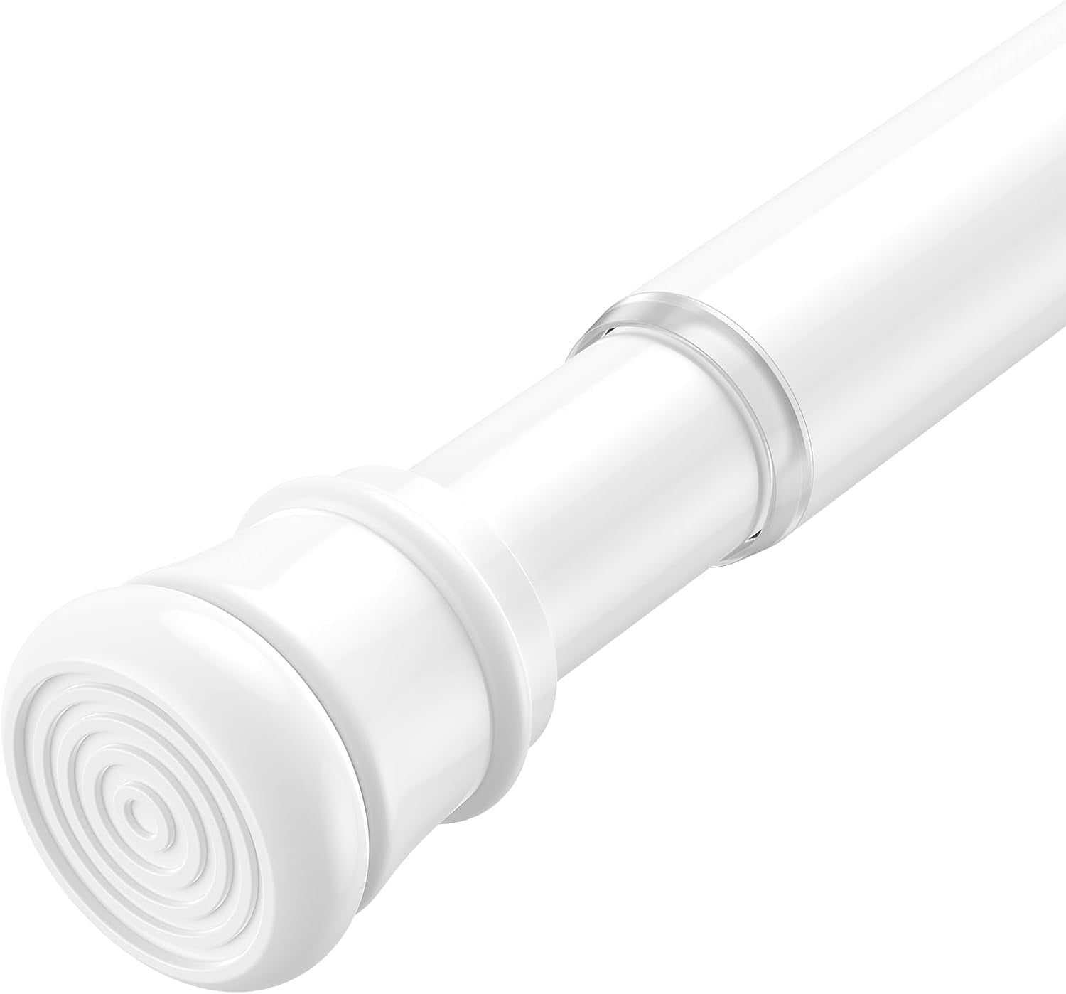 Tension Curtain Rod for Windows 45 to 77 Inch, Adjustable Expandable ...