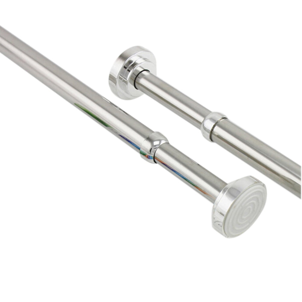 FUEENIRVA Spring Tension Rod Silver 1Pcs 23.2x2x0.8In - Walmart.com