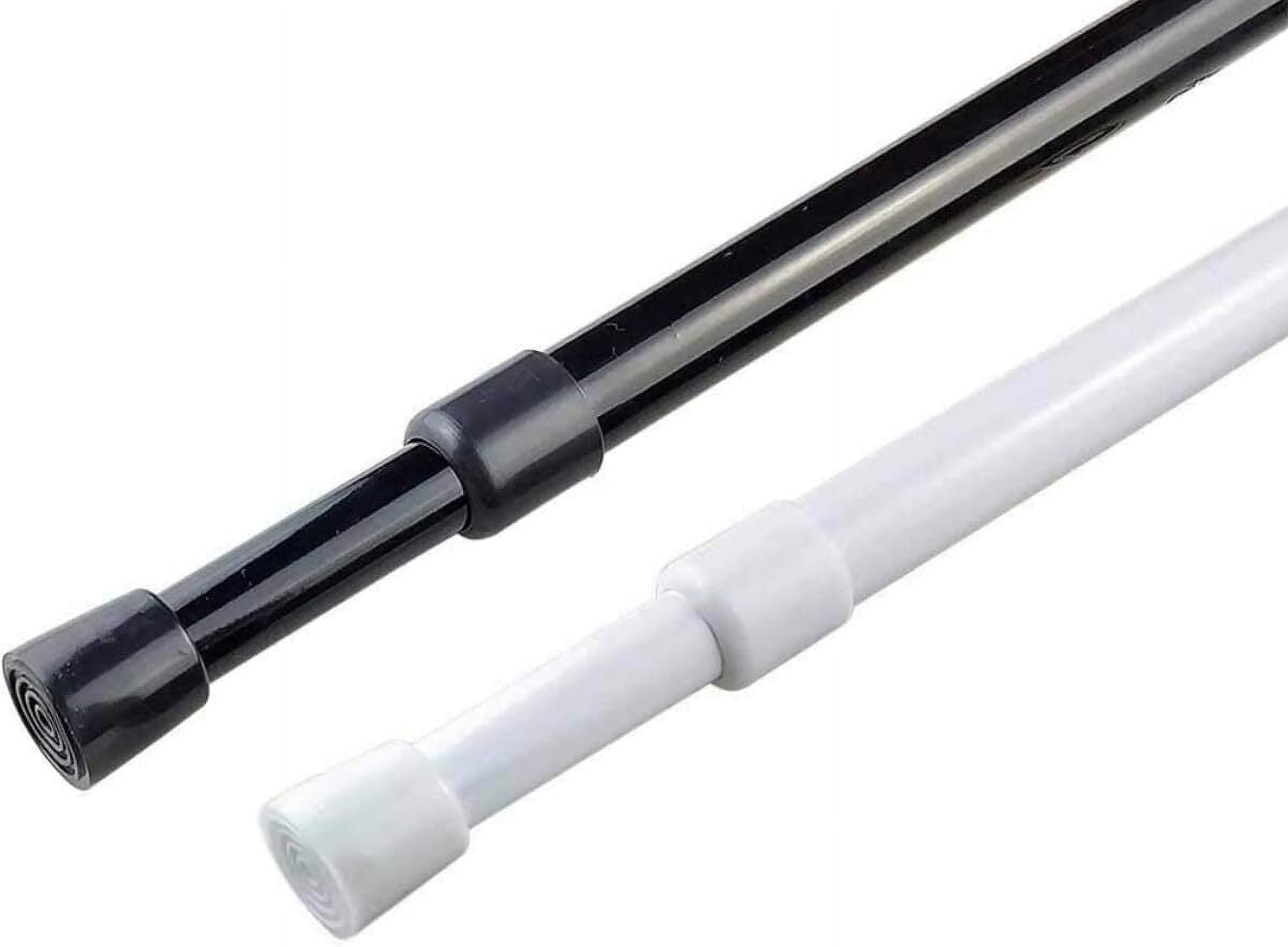 Tension Rod for Windows 16 to 28 inch, Adjustable Curtain Rods No ...