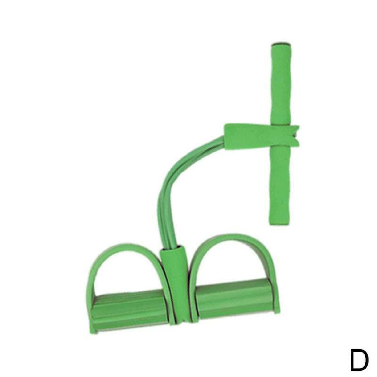 Tension Ropes 4 Tube Puller Pedal Ankle Abdominal Exerciser Fitness ...