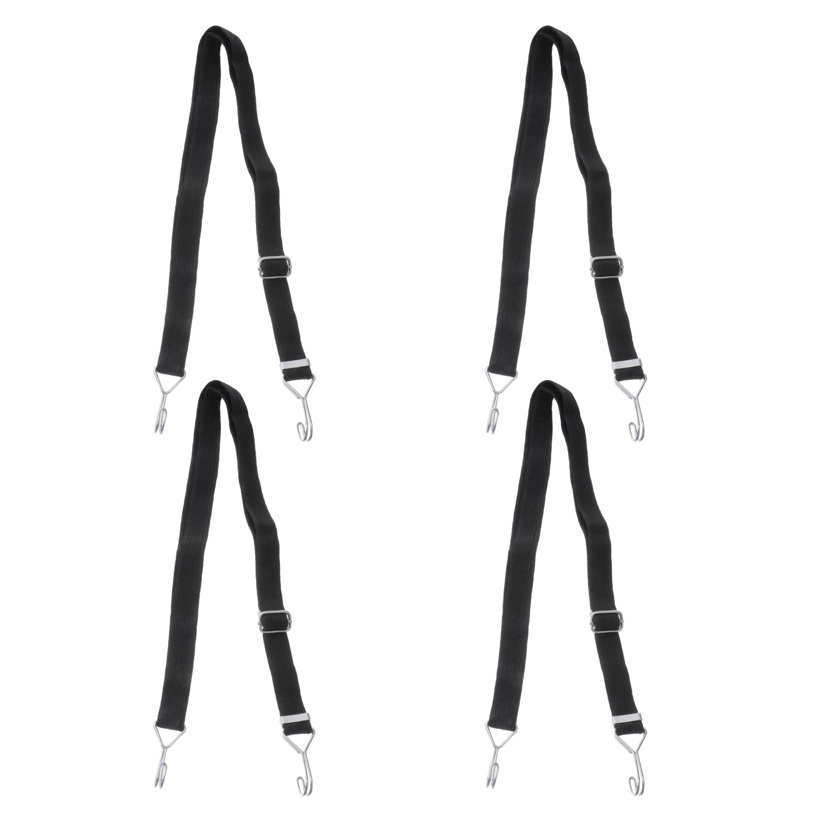 WRITWAA Heavy Duty Adjustable Quick Release Bungee Cords with Elastic ...