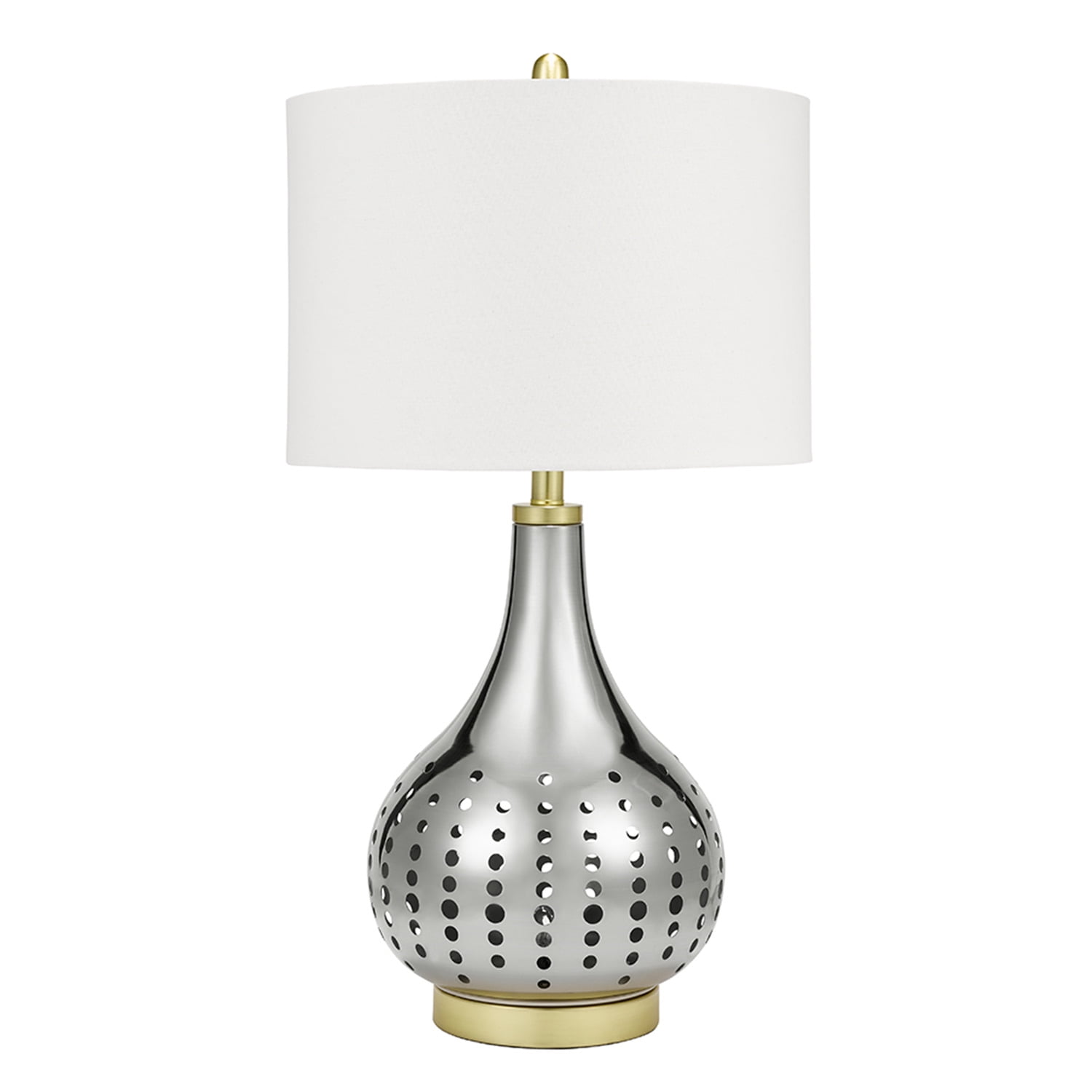Tensor Lighting Pierced Metal Table Lamp, Led Bulb Included, 30-inch ...