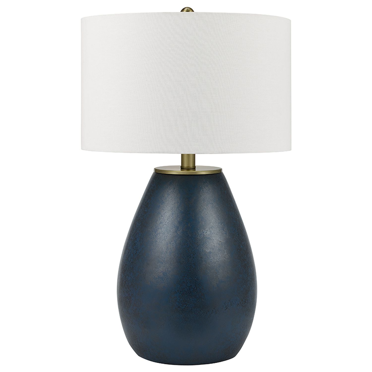 Tensor Lighting Textured Resin Table Lamp, Led Bulb Included, 29.5-inch ...