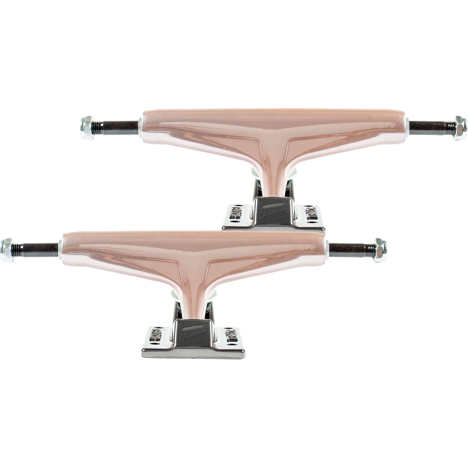 Tensor Skateboard Trucks Mag Light Glossy Rose Gold/Gunmetal 5.5 (8.25 ...