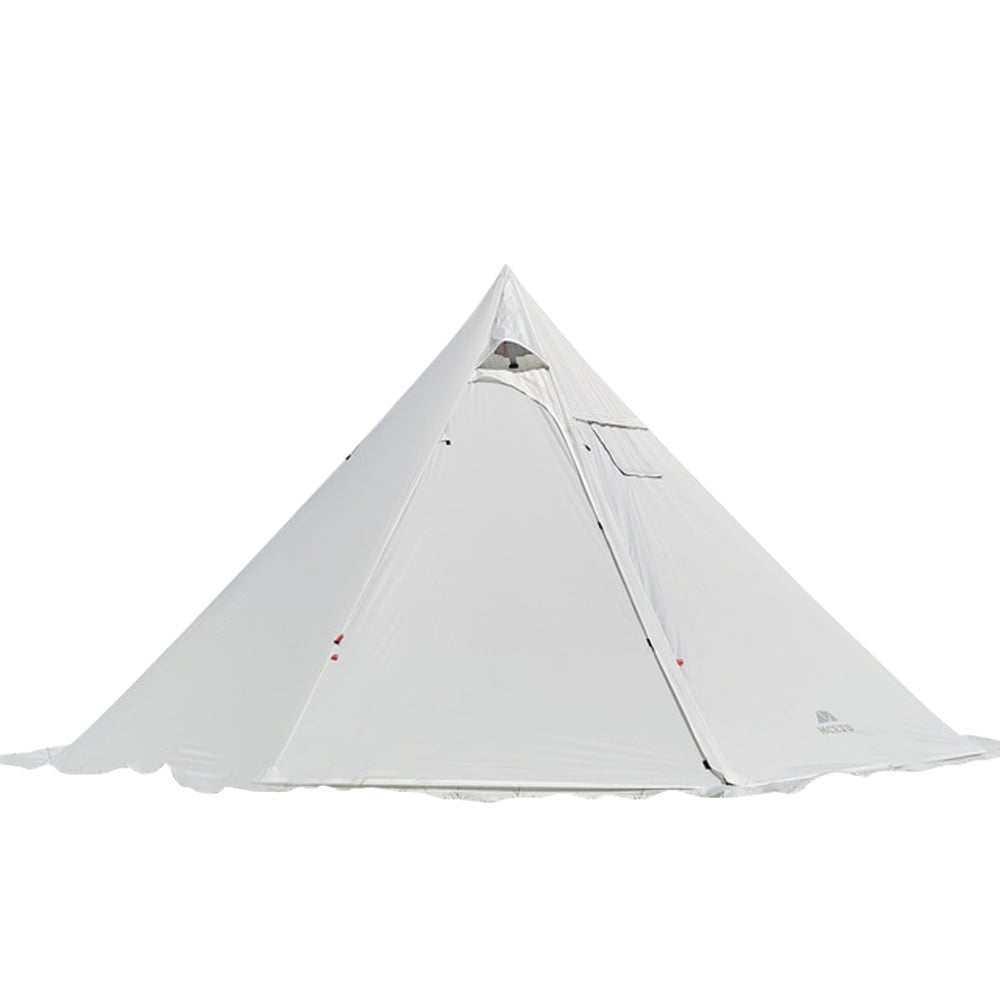 Tent,4-6 People Buzhi With Stove Pyramid Tipi Tent Stove Pyramid Tent ...