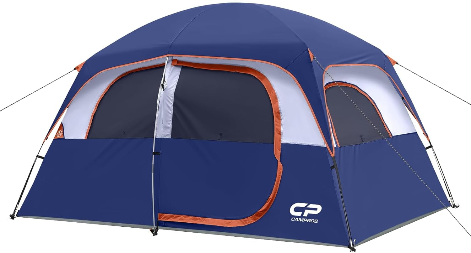 Tent 6/8 Person Camping Tents, Waterproof Windproof Family Dome Tent ...
