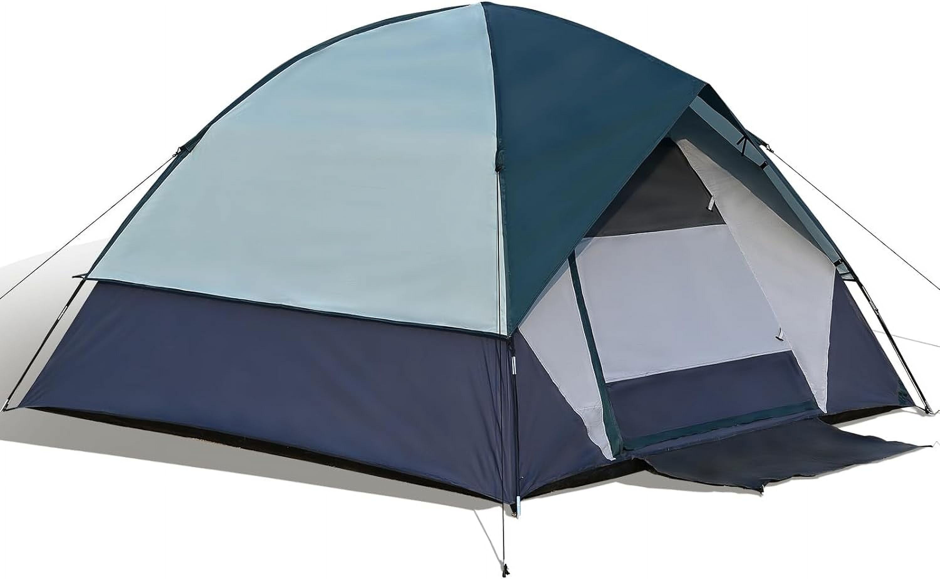 Tent for Camping,6 Person Dome Camping Tent with Removable Rainfly ...