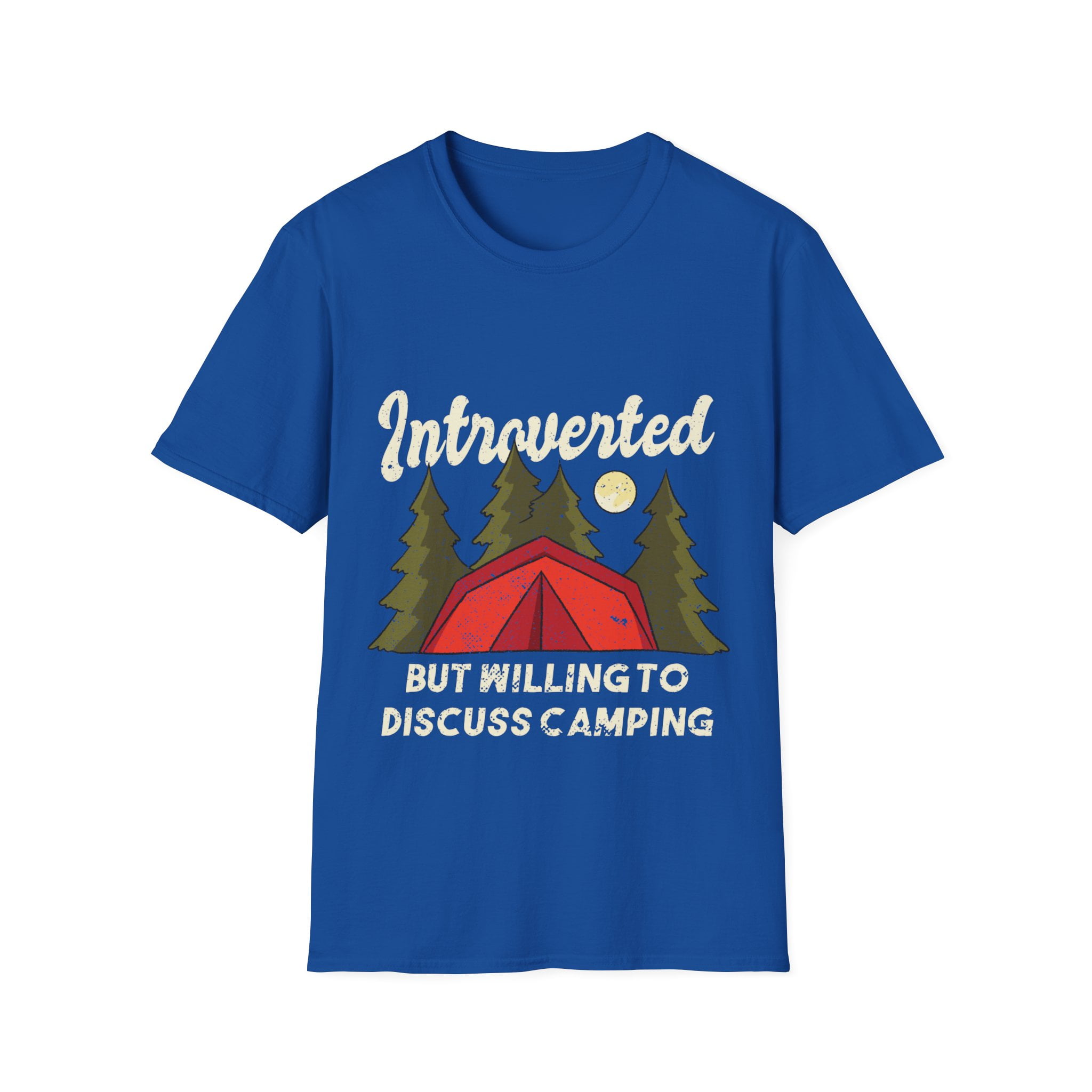 Tent Camping Outdoor Lovers Men Women Graphic Tee - Walmart.com