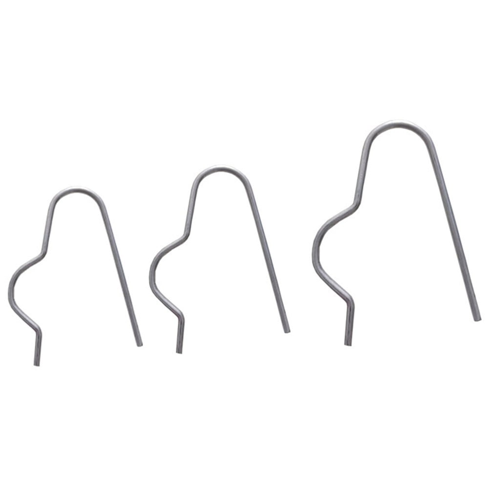 Tent Curtain Canopy Bracket Rod Fixed Pipe Clamp Spring Buckle Double ...