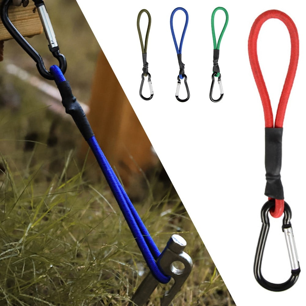 Tent Elastic Rope Cord Hook Outdoor Canopy Fixing Cord String With ...