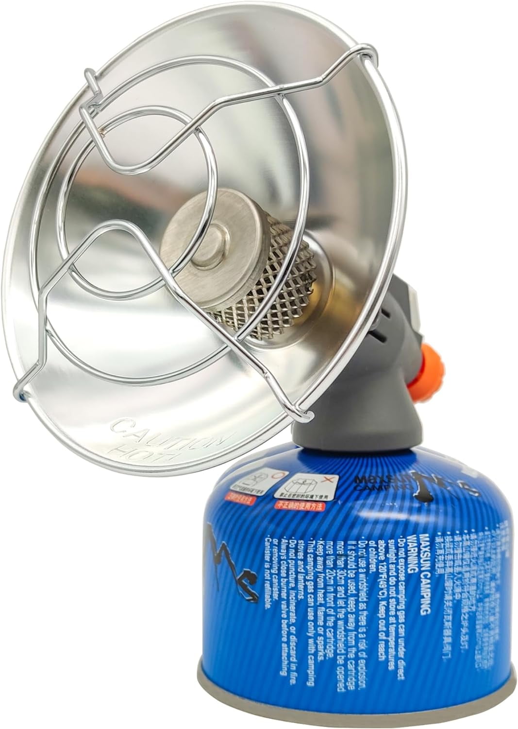 Tent Heater for Camping, 4,300 BTU 2 In 1 Portable Propane and Butane ...