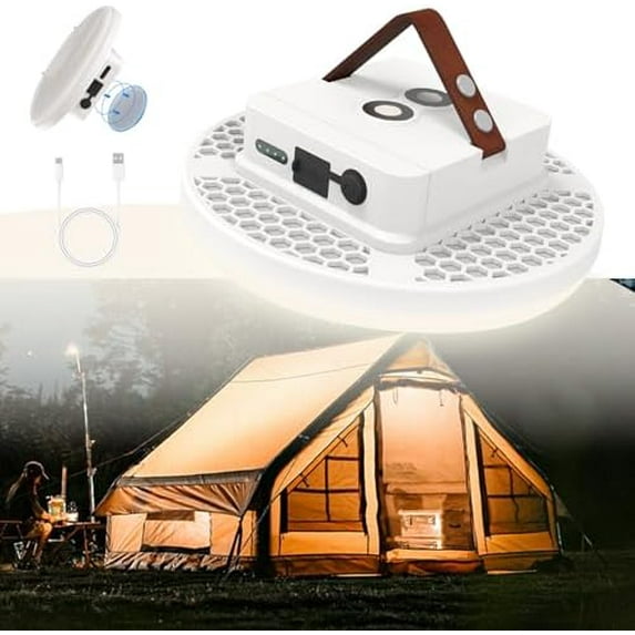 Tent Light Rechargeable Hanging Flashlight Ultra Bright Led Camping ...