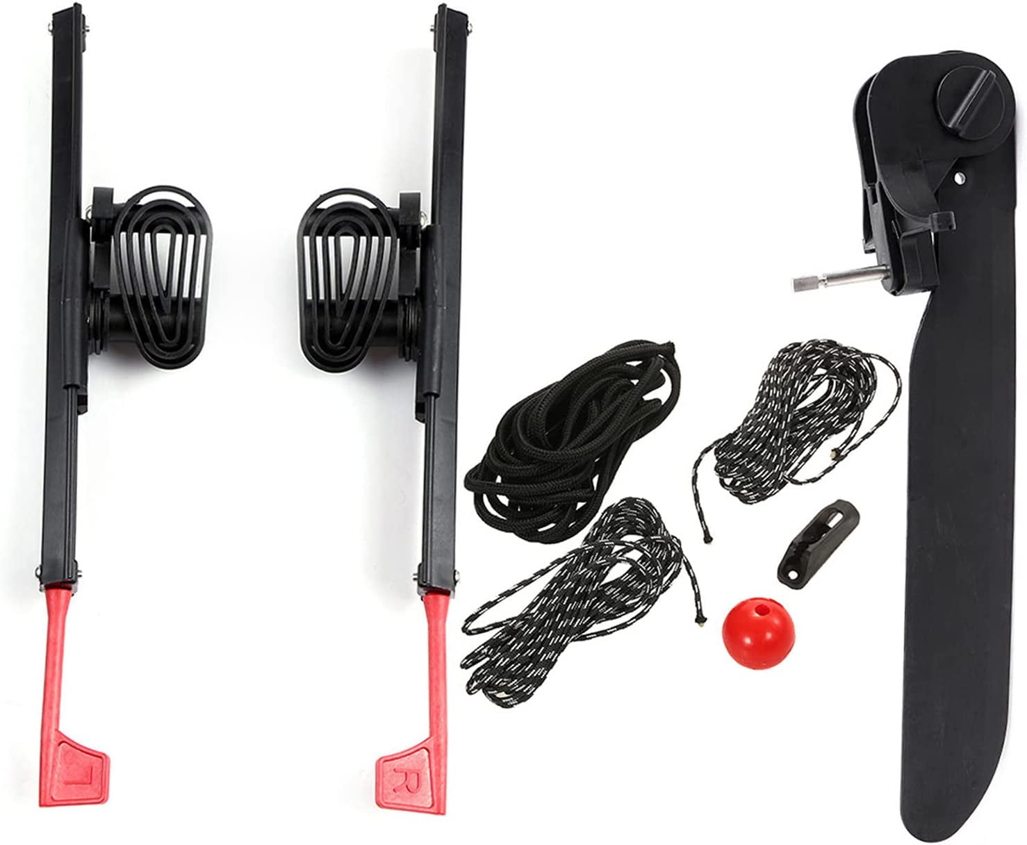 Kayak Foot Control, 2Pcs Adjustable Locking Kayak Foot Braces Pedals ...