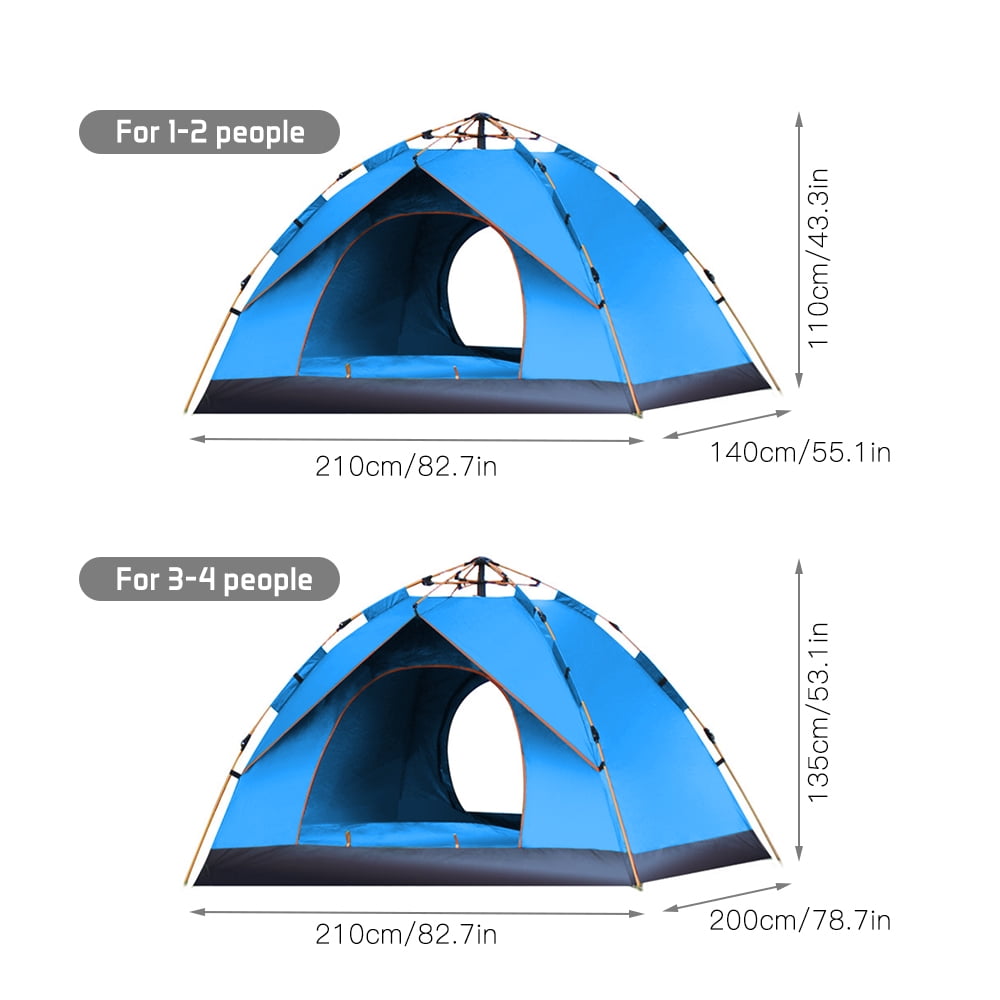 Tent Outdoor Up Tent Water-resistant Portable Instant Camping Tent For ...