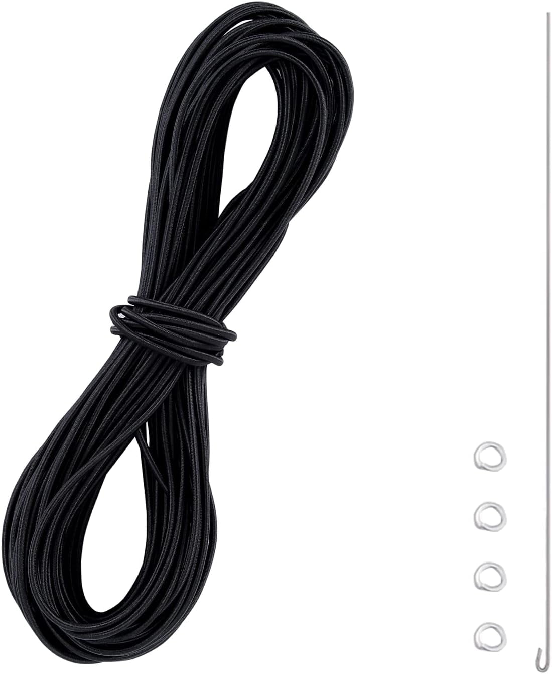 Tent Pole Shock Cord 60ft, Elastic Bungee Cord, Replacement Shock Cord for Tent Poles, Tent Pole ...
