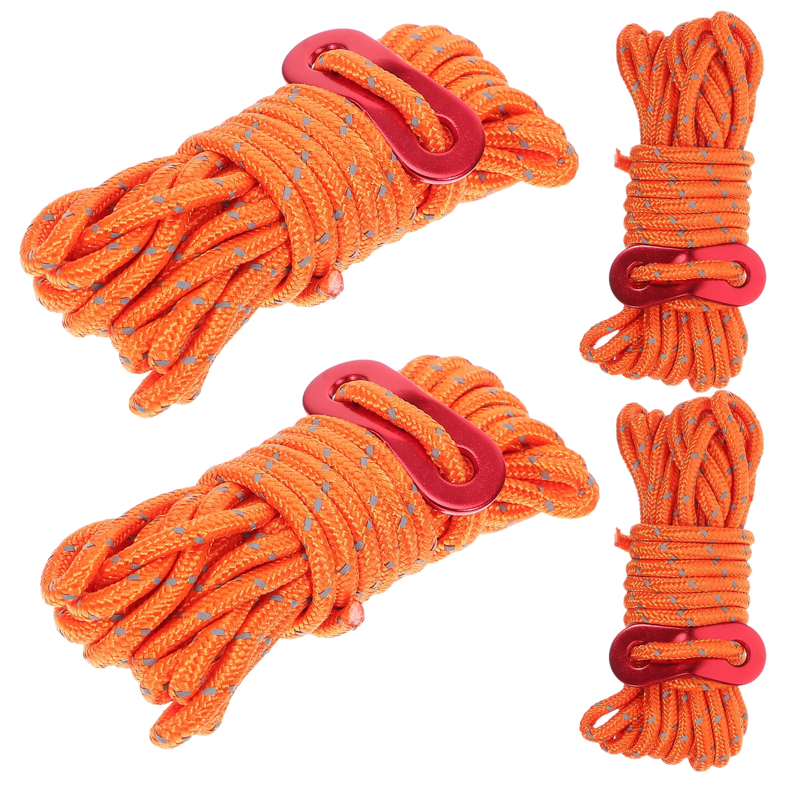TABLZONE Portable Orange Tent Fixing Rope for Home Outdoor Supplies ...