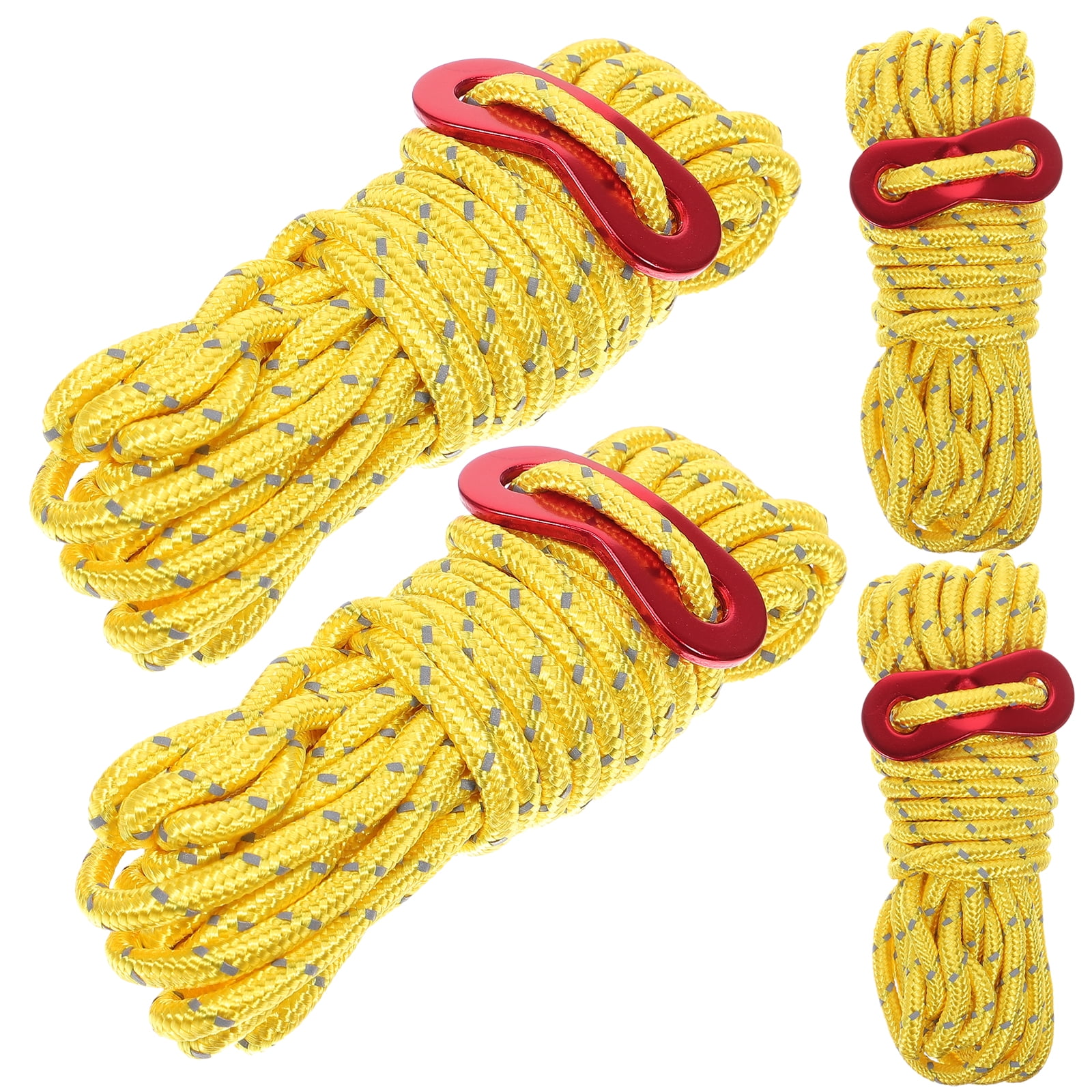 Tent Rope Tents Hiking Gear Outdoor Canopy Ropes with Buckles Wind ...