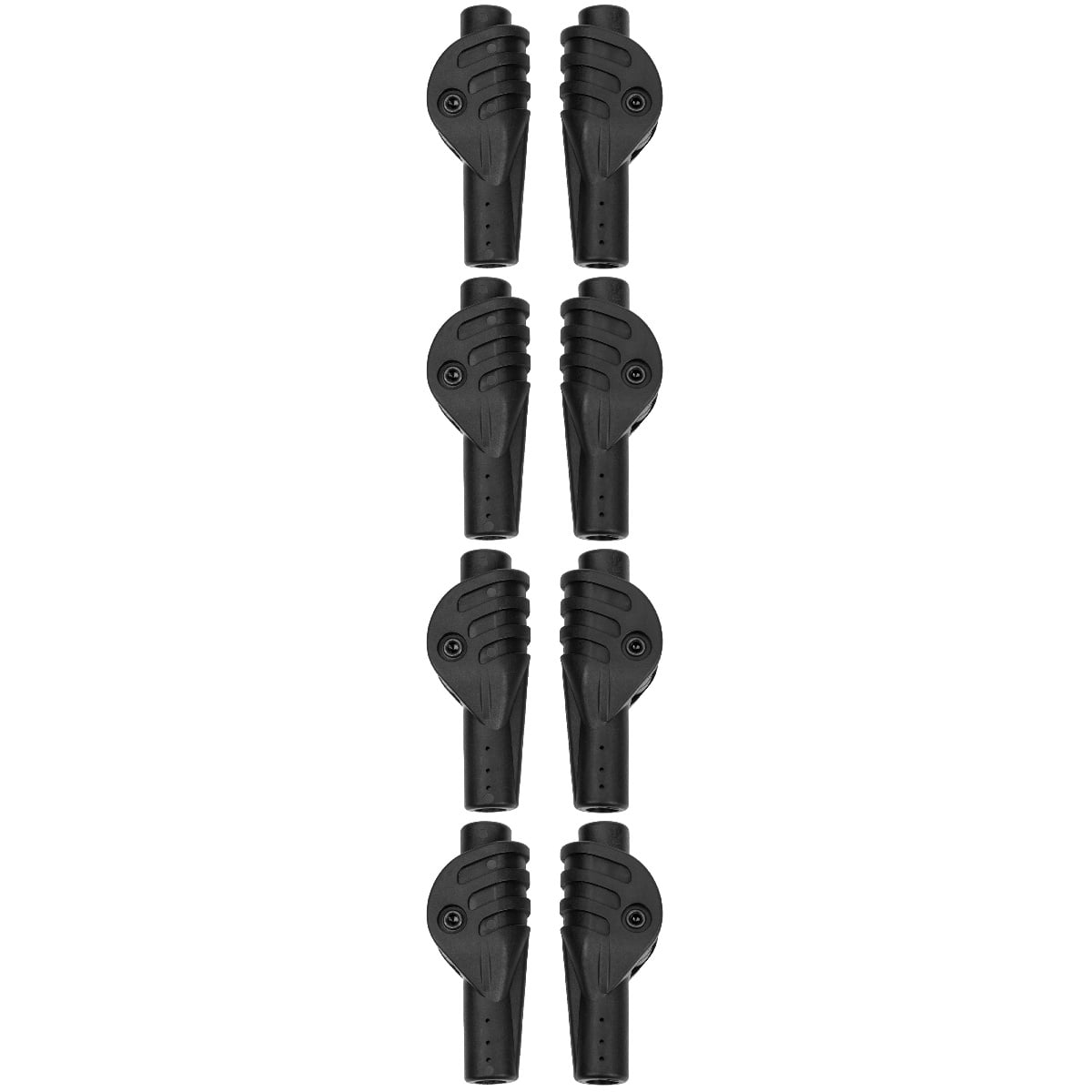 Tent Support Pole Fitting Joint Connectors 8 Pcs Outdoor Fold Carbon ...