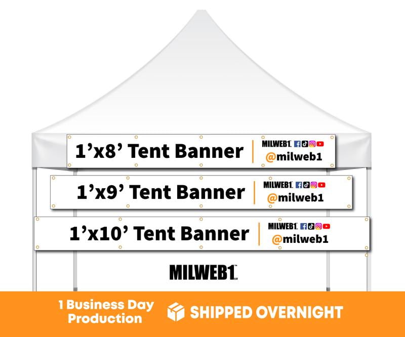 Tent Vinyl Banners - Milweb1 - Walmart.com