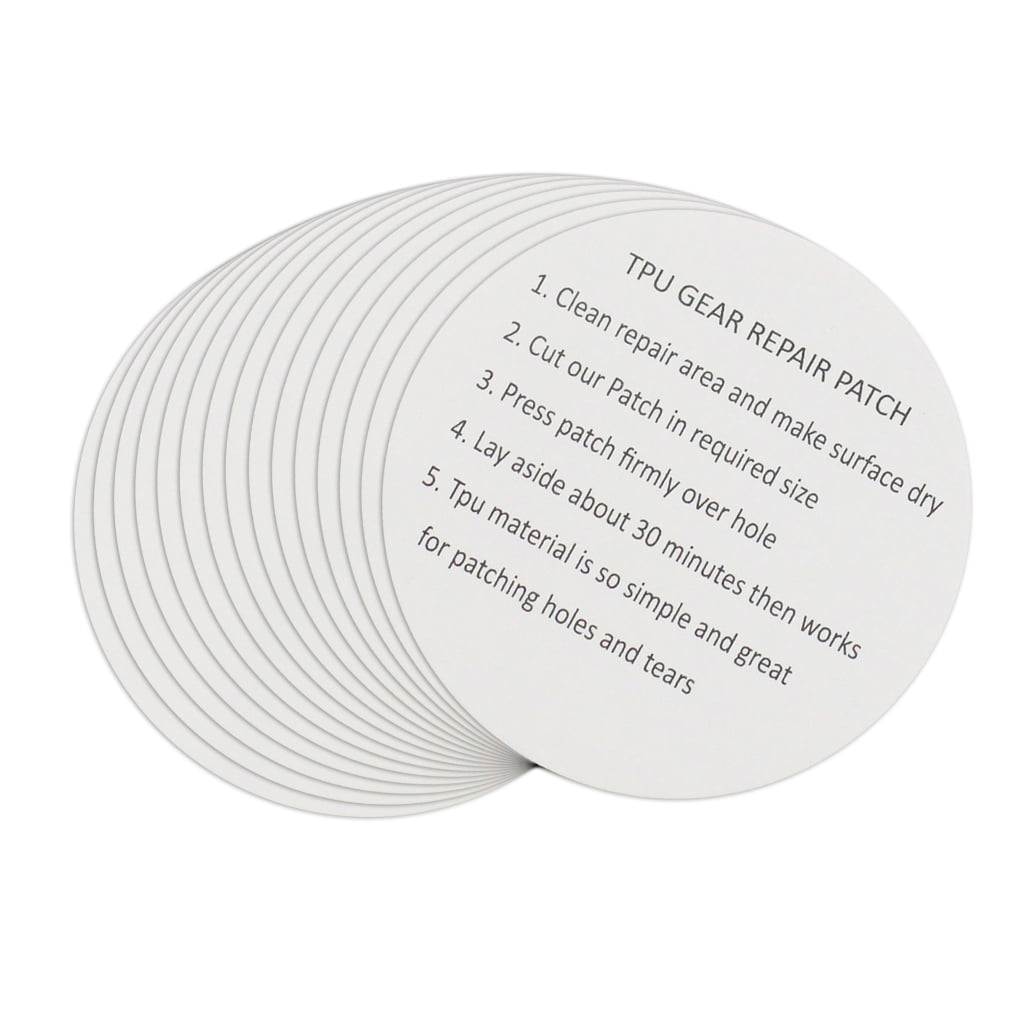 Tent Waterproof Repair Tape Puncture Repair Patches TPU Pool Repair ...