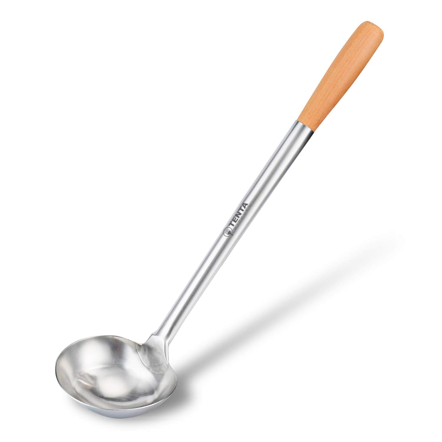 Tenta Kitchen Professional Large Stainless Steel Serving Ladle Spoon ...