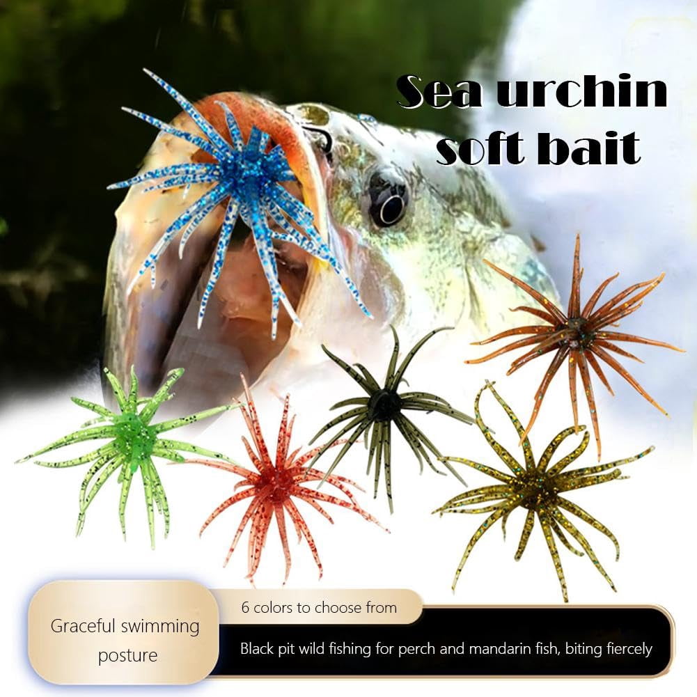 Tentacle Creature Fishing Lures, Soft Plastic TPR Baits for Bass ...