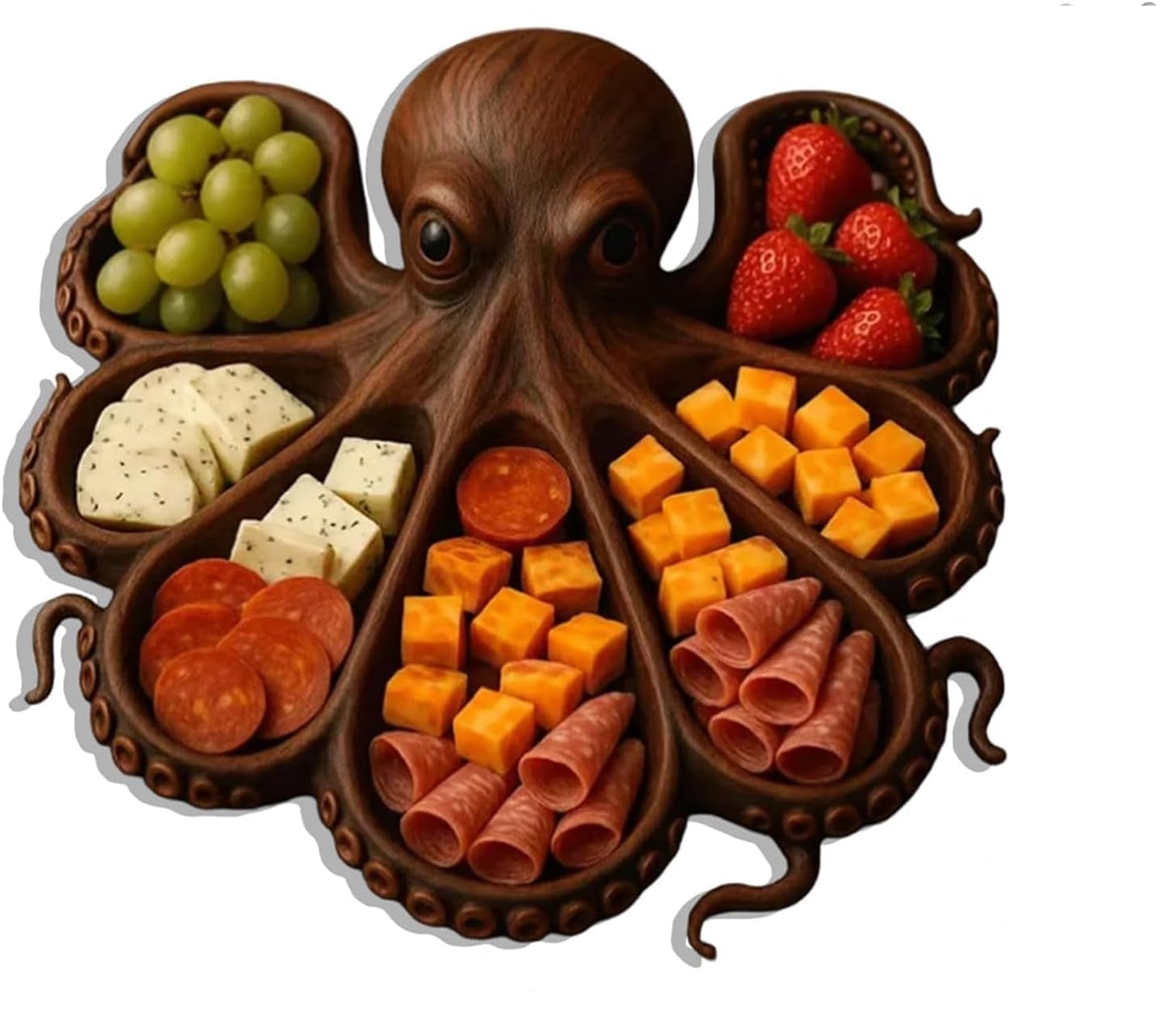 Tentacle Platter, Octopus Charcuterie Board, Tentacle Large Fruit Tray ...