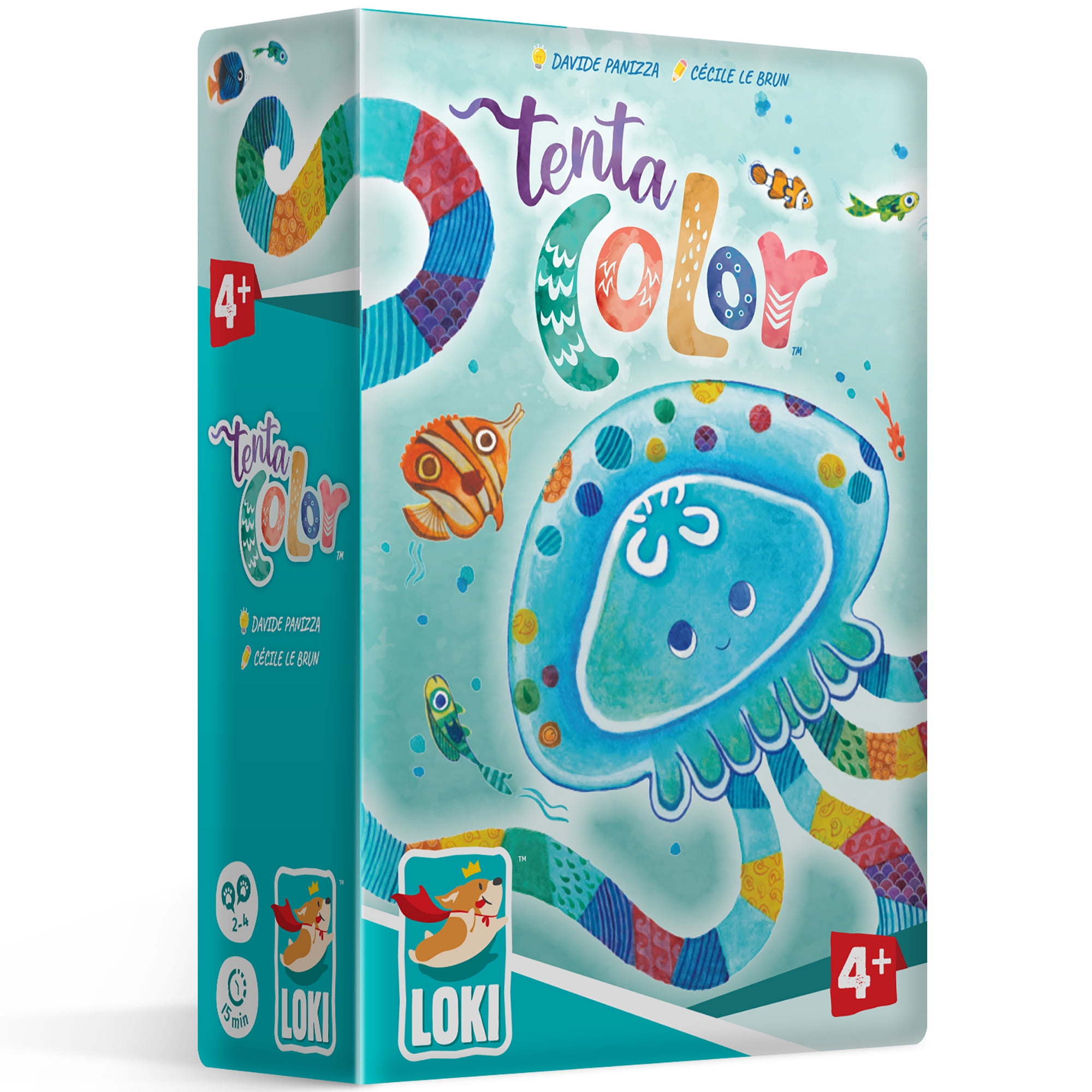 Tentacolor - Ocean Explorer Drafting Game, Kids & Family, Iello Games ...