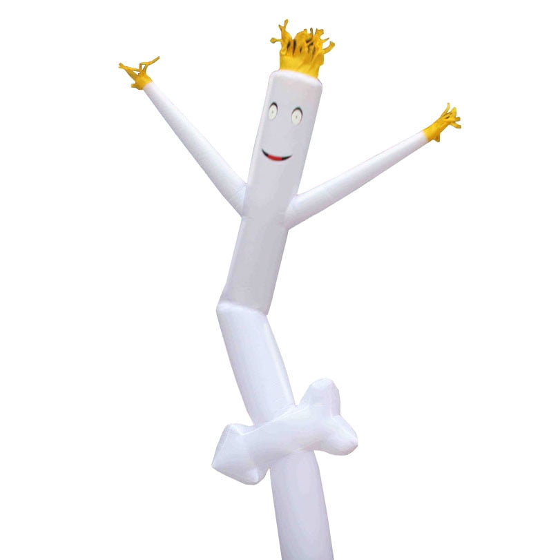 TentandTable 12' Fly Guy Wacky Waving Inflatable Tube Man, White Arrow ...