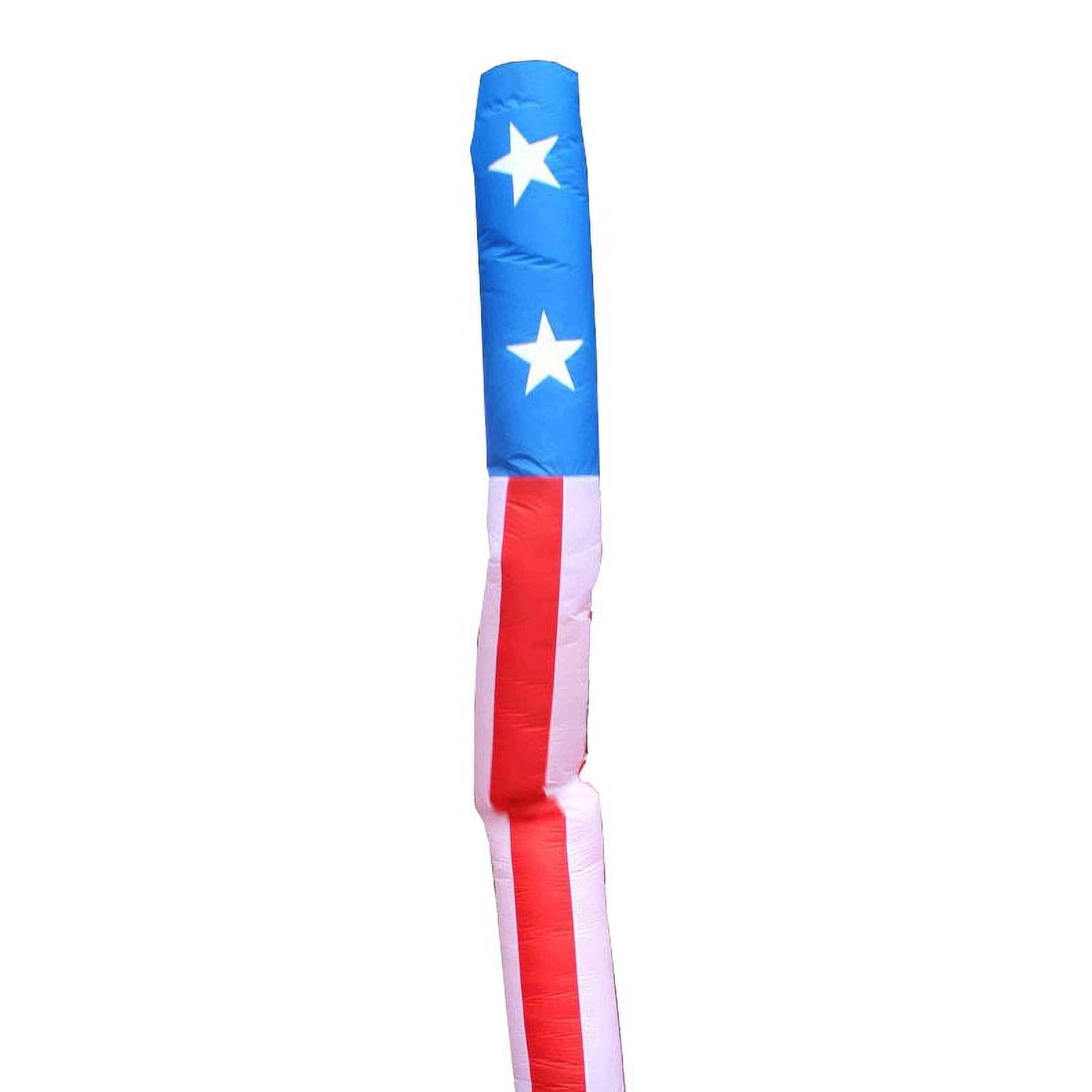 TentandTable 18' Fly Guy Wacky Waving Inflatable Tube Man, US Flag, No ...