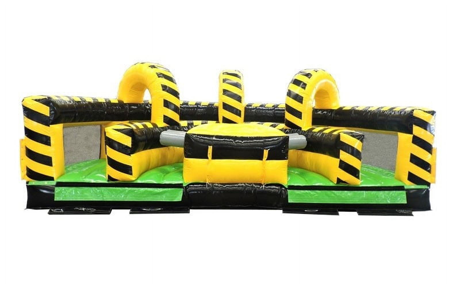 TentandTable 30' Commercial Vinyl Inflatable Obstacle Course, Venom U ...