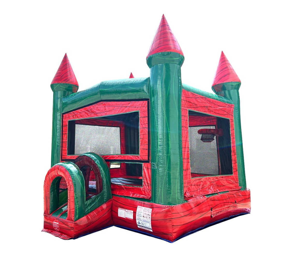 TentandTable Commercial Inflatable Bounce House - Modular Red Marble ...