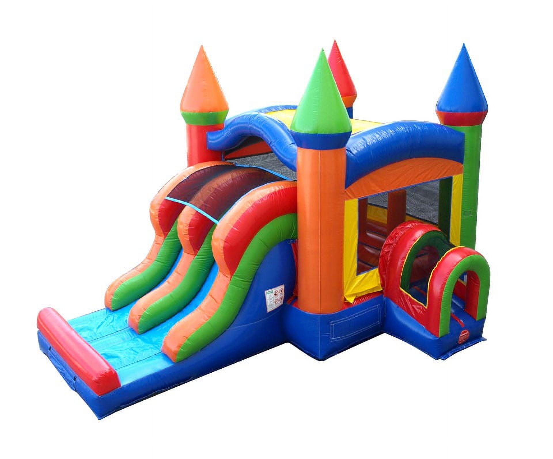 TentandTable Commercial Inflatable Castle Bounce House with Dual Slide ...