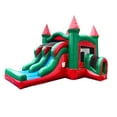 TentandTable Commercial Inflatable Castle Bounce House with Dual Slide ...